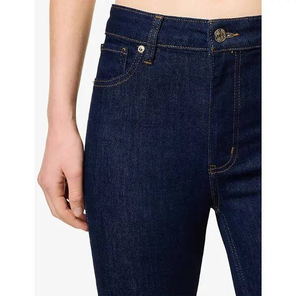 FRAME The Reboot Bootcut High-rise Stretch-denim Jeans