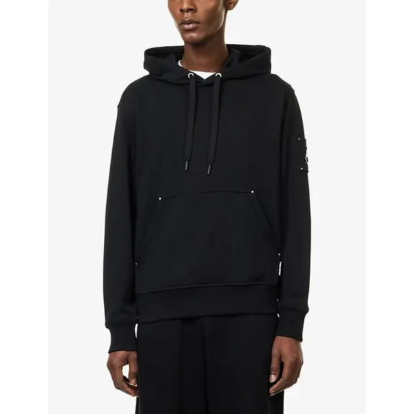 Moose Knuckles Hartsfield Logo-plaque Cotton Hoody