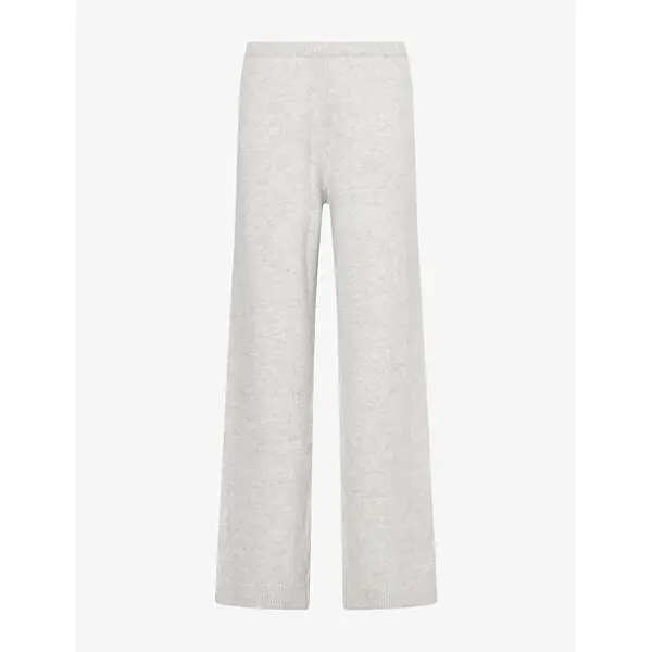 THE COUTURE CLUB Chenille Knitted Jogging Bottoms - Grey