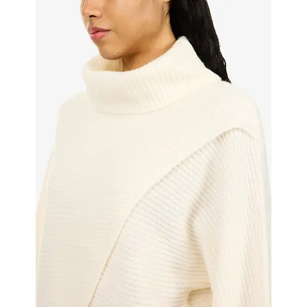 Simkhai Orlienne Turtleneck Wool-cashmere Blend Sweater