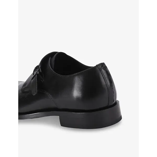 Kurt Geiger Beaumont Leather Monk Shoes