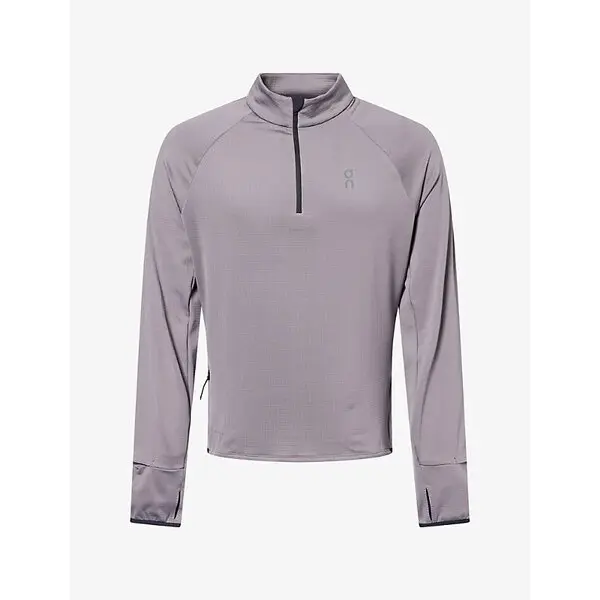 On Climate Lg-sleeve Stretch-woven Shirt