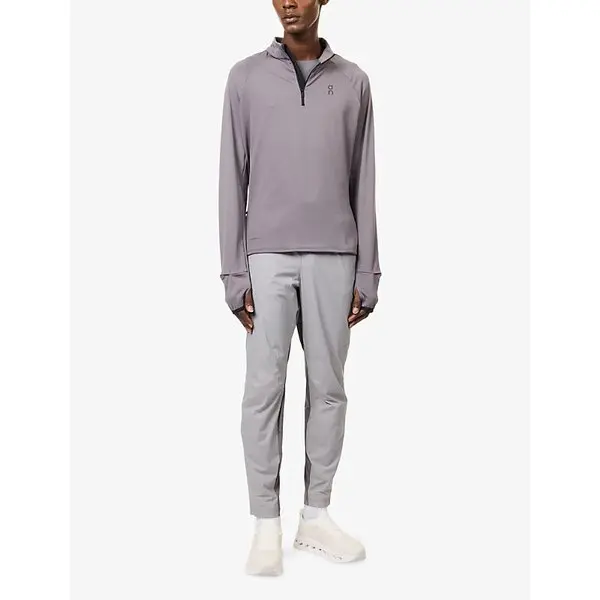 On Climate Lg-sleeve Stretch-woven Shirt
