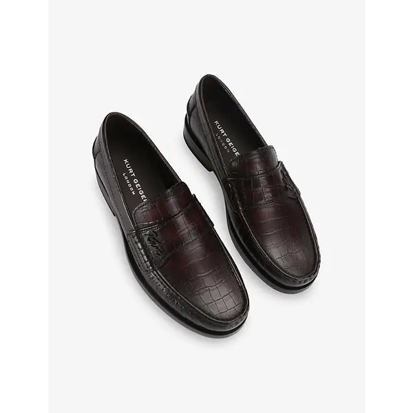 Kurt Geiger Lombard Leather Loafers