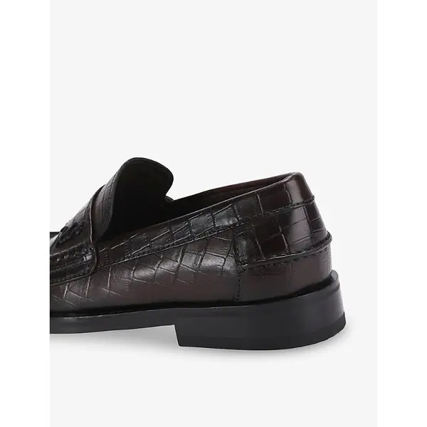 Kurt Geiger Lombard Leather Loafers