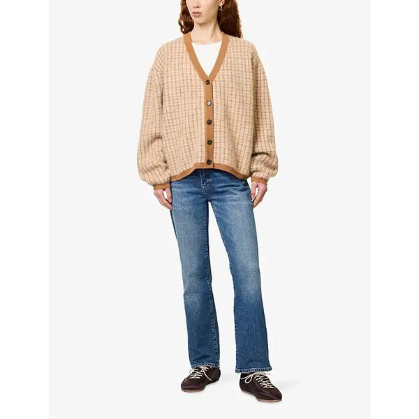 FRAME The Cigarette Slim-leg Low-rise Denim Jeans