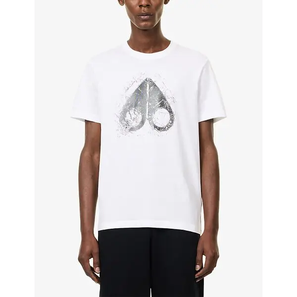 Moose Knuckles Icebreak Logo-print Cotton T-shirt Xxl