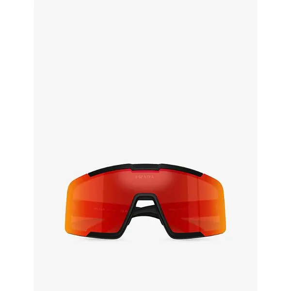 Prada Ps B07s 1bo70u Irregular Injected Sunglasses