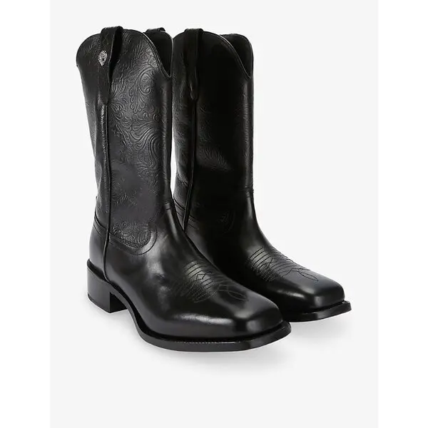 Kurt Geiger Phoenix Leather Western Boots