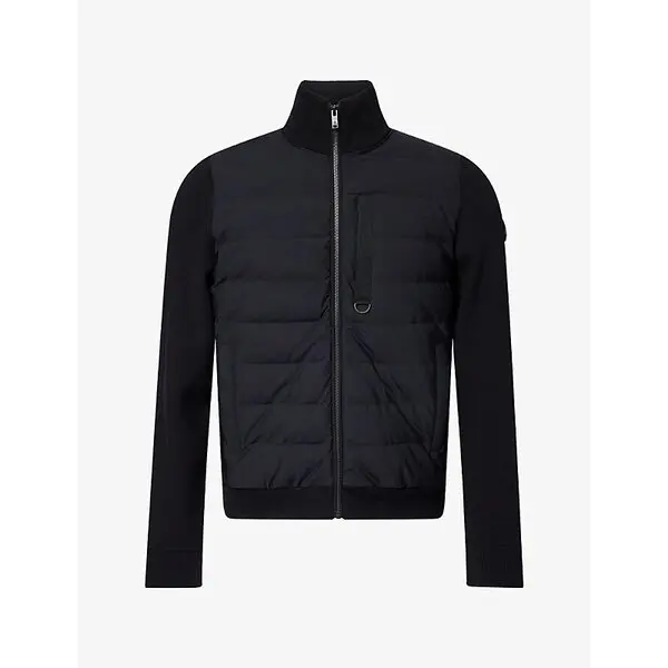 Moose Knuckles Kamet Hybrid Shell Jacket - Black/black