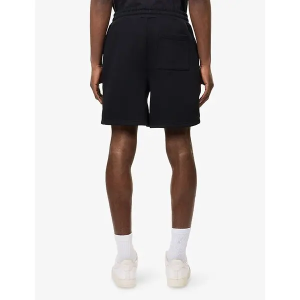 THE COUTURE CLUB Copyright Graphic-print Cotton Sweat Shorts