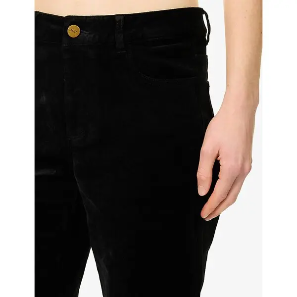 Paige Mason Ankle Cropped Stretch-denim Jeans