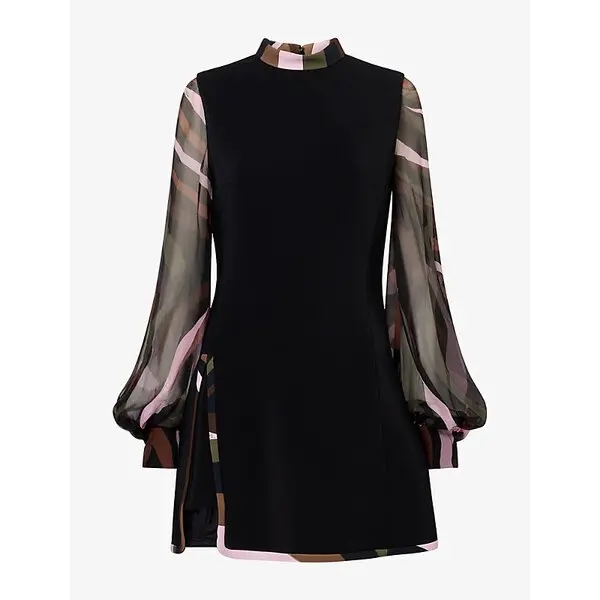 Emilio Pucci Abito Long-sleeve Woven Midi Dress
