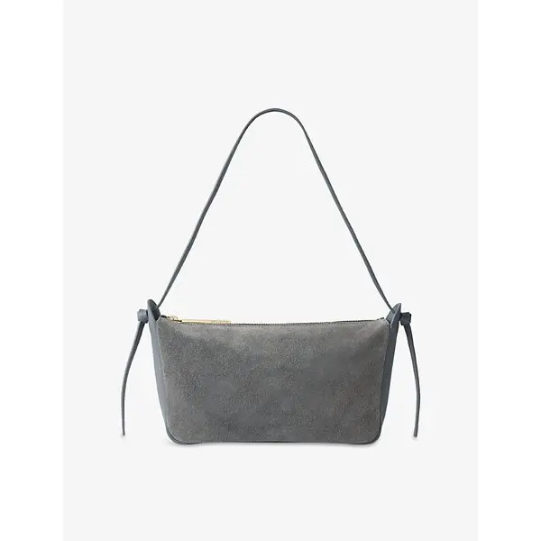 Whistles Knot Suede Shoulder Bag