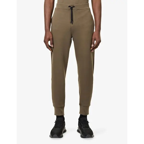 On Focus Tech Straight-leg Cott-jersey Jogging Bottoms