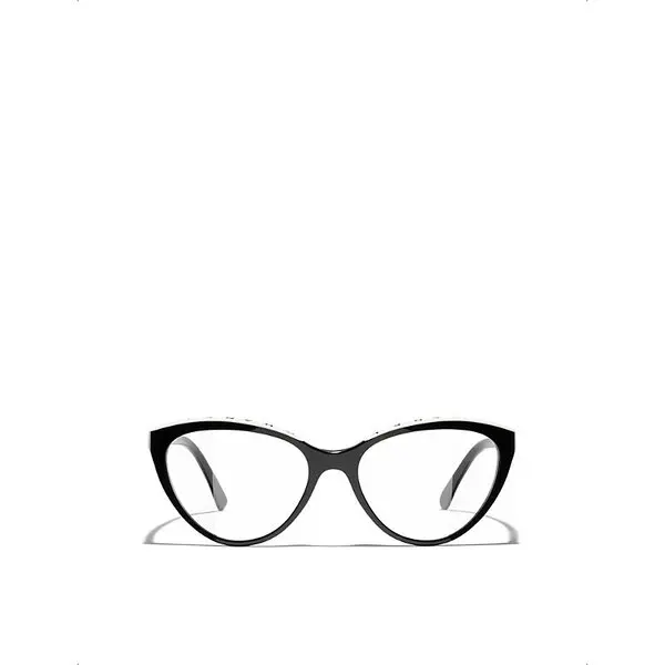 Chanel Ch3393 Cat-eye Acetate Optical Glasses