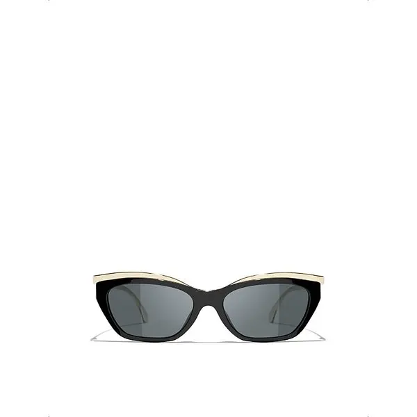 Chanel Ch4299 Cat-eye Acetate Sunglasses