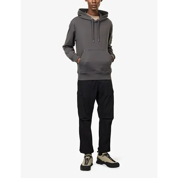 Moose Knuckles Hartsfield Logo-plaque Cotton Hoody
