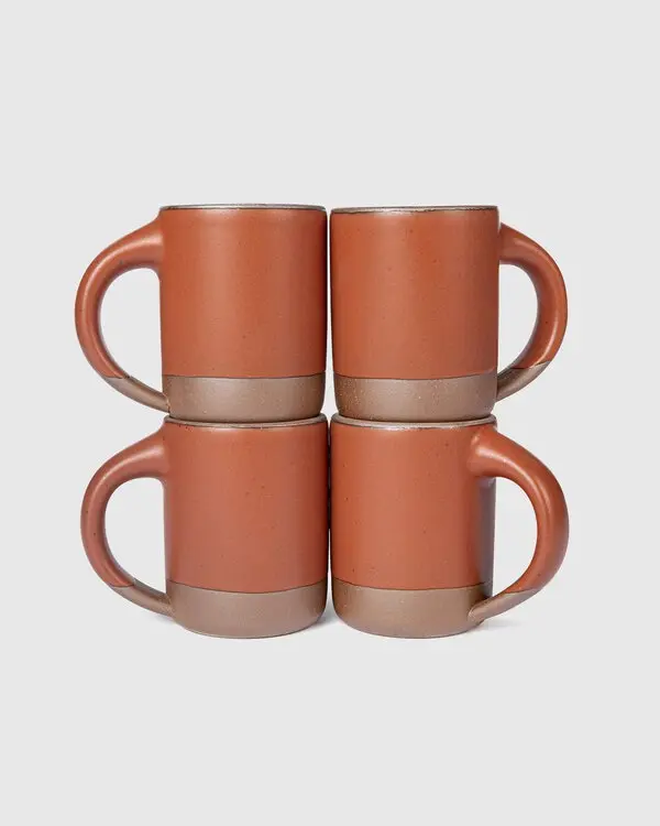 Quince East Fork The Mug, Set Of 4 - Amaro