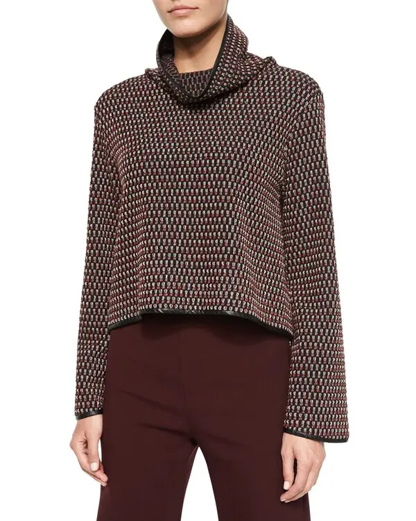 Isabel Marant Étoile Lou Embellished Mesh High-neck Top