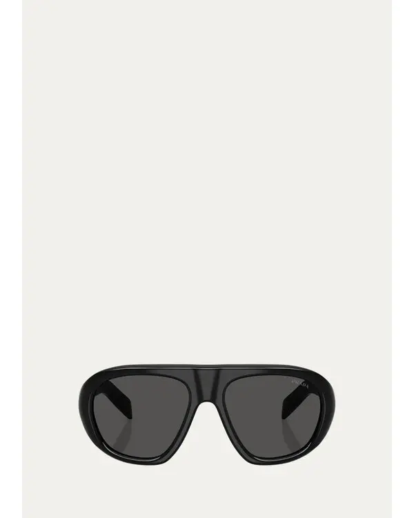 Prada 57mm Pilot Sunglasses