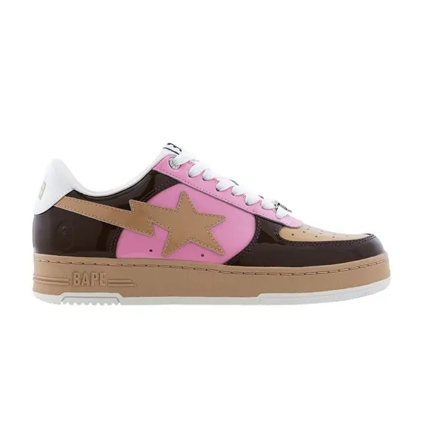 A BATHING APE Sta #6 M2 Pink - Brown