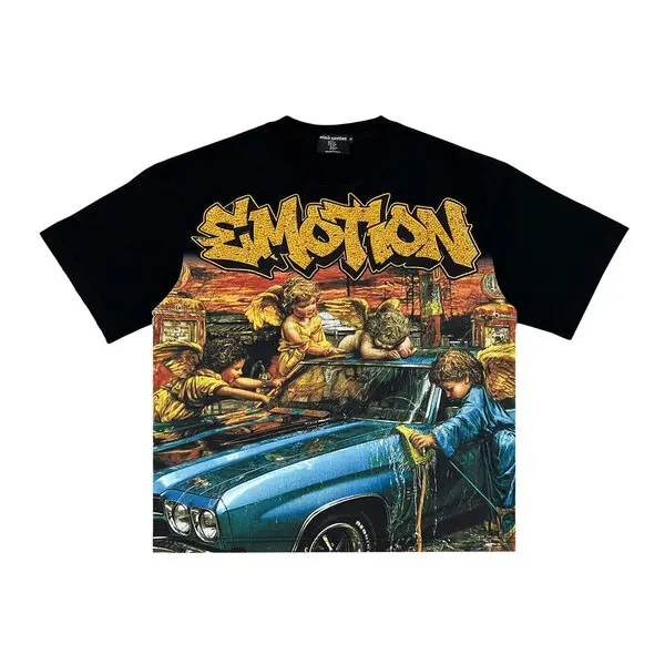 Mixed Emotion Angel Wash Tee
