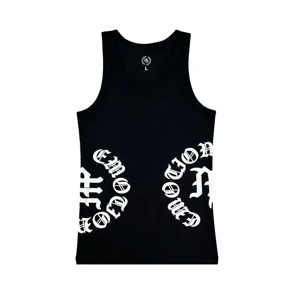 Mixed Emotion 2 Pack Script Tank Tops