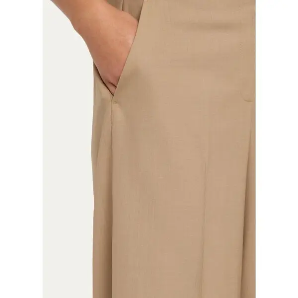 Lafayette 148 New York Thames Wide-leg Tropical Wool Pants