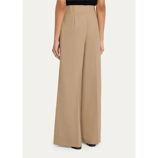 Lafayette 148 New York Thames Wide-leg Tropical Wool Pants