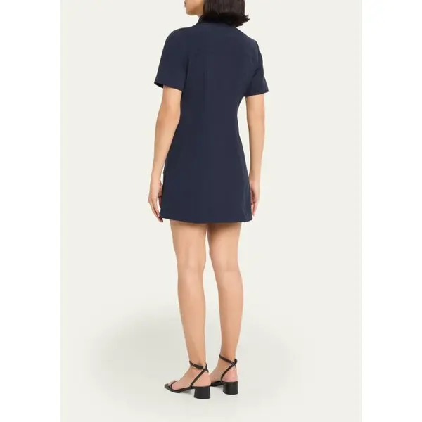 TOCCIN Lydia Short-sleeve Mini Dress