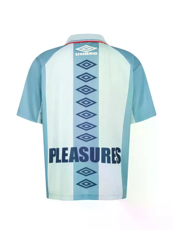 PLEASURES Two Cats Striped T-shirt