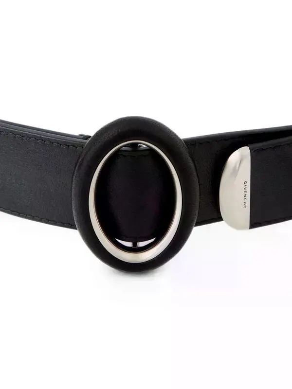 Givenchy Sculpted Gem Belt In Leather