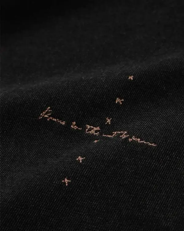 John Varvatos Apos;s Skull Graphic Raw-edge T-shirt - Black