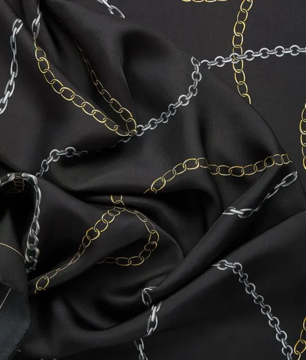 Karl Lagerfeld K/autograph Chain Print Scarf