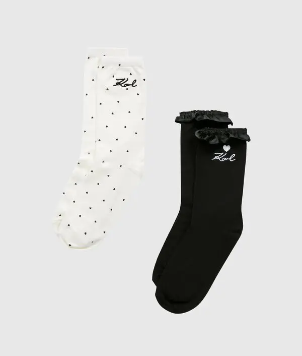 Karl Lagerfeld 2 Pack - White/black