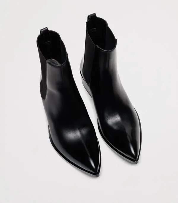 TOM FORD Leather Formal Chelsea Boots