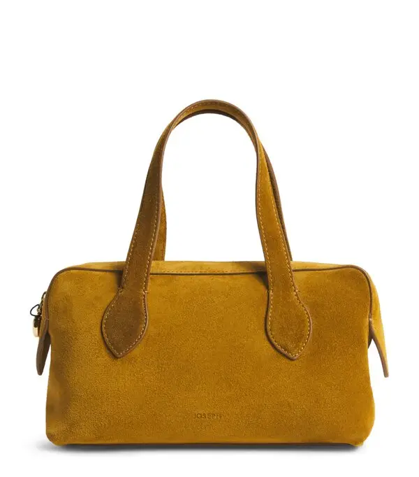 JOSEPH Mini Suede Loaf Top-handle Bag