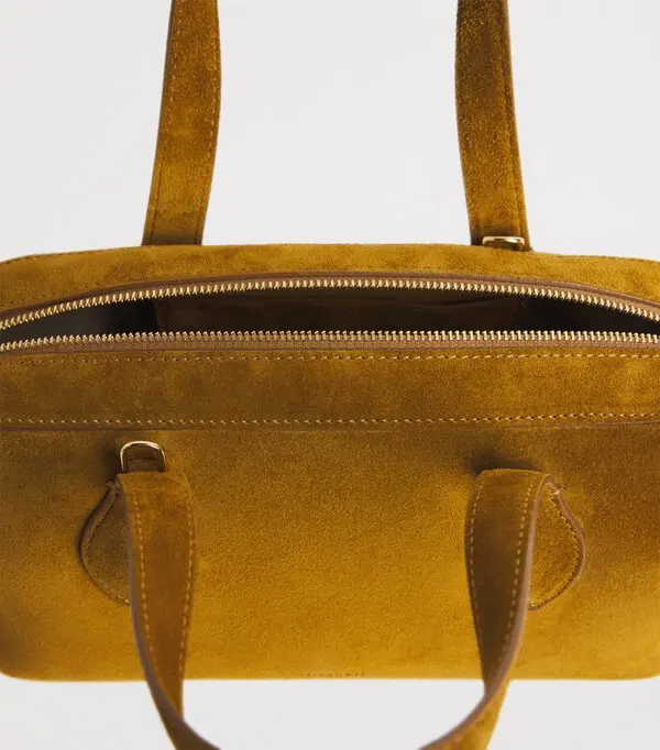 JOSEPH Mini Suede Loaf Top-handle Bag