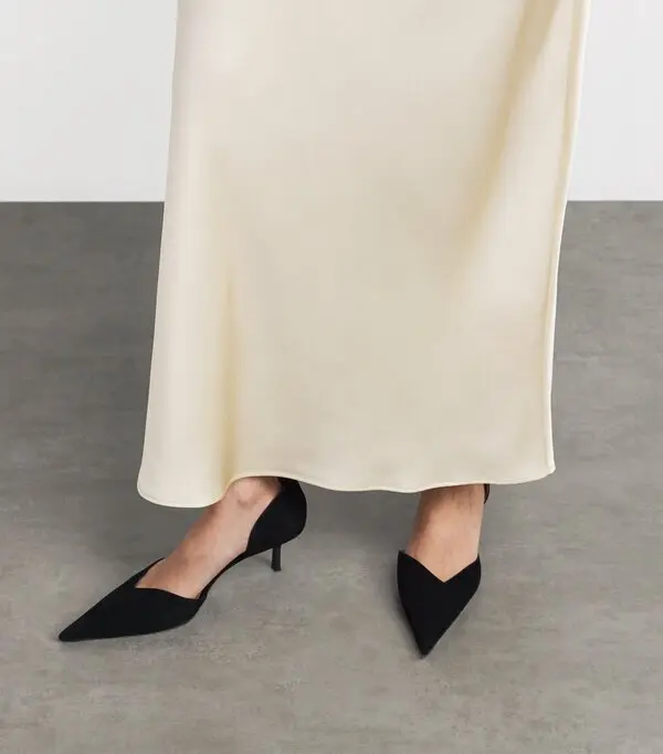 JOSEPH Silk Satin Isaak Maxi Skirt