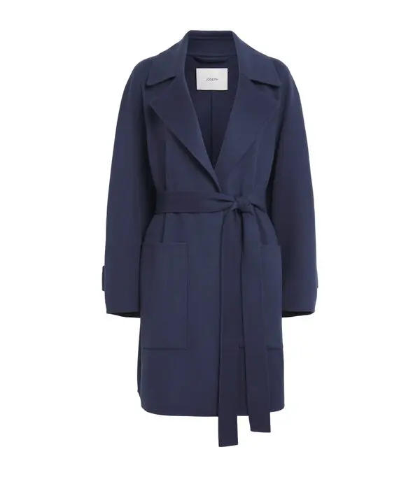 JOSEPH Wool-silk Frankie Overcoat