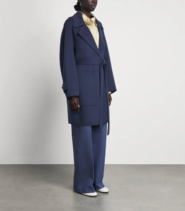 JOSEPH Wool-silk Frankie Overcoat