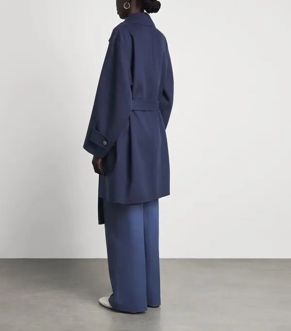 JOSEPH Wool-silk Frankie Overcoat