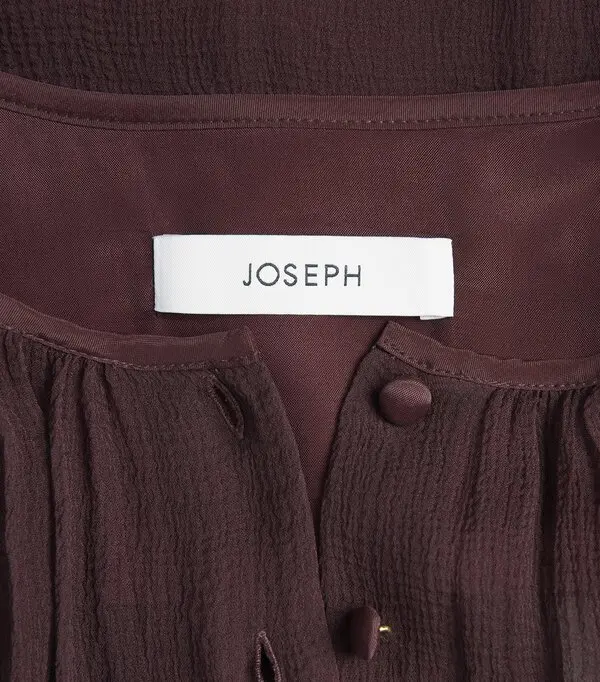 JOSEPH Silk Chiffon Elisa Blouse