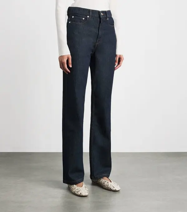JOSEPH Chams Mid-rise Straight Jeans