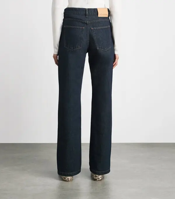 JOSEPH Chams Mid-rise Straight Jeans