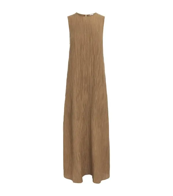 JOSEPH Crinkle-effect Dion Maxi Dress