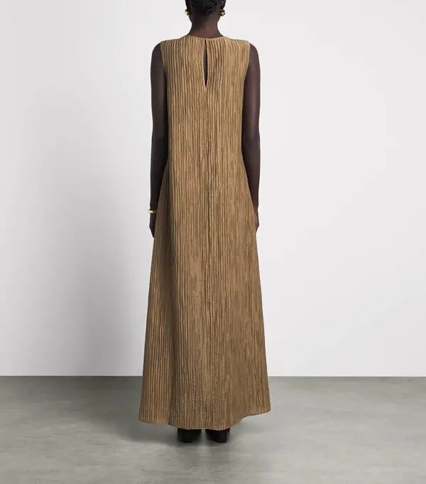 JOSEPH Crinkle-effect Dion Maxi Dress