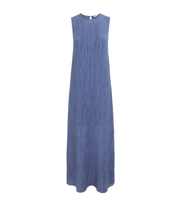 JOSEPH Crinkle-effect Dion Maxi Dress