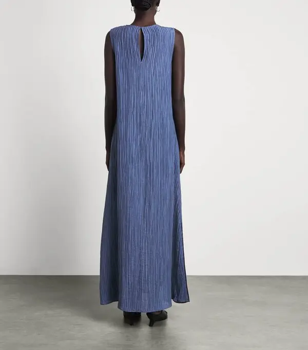 JOSEPH Crinkle-effect Dion Maxi Dress